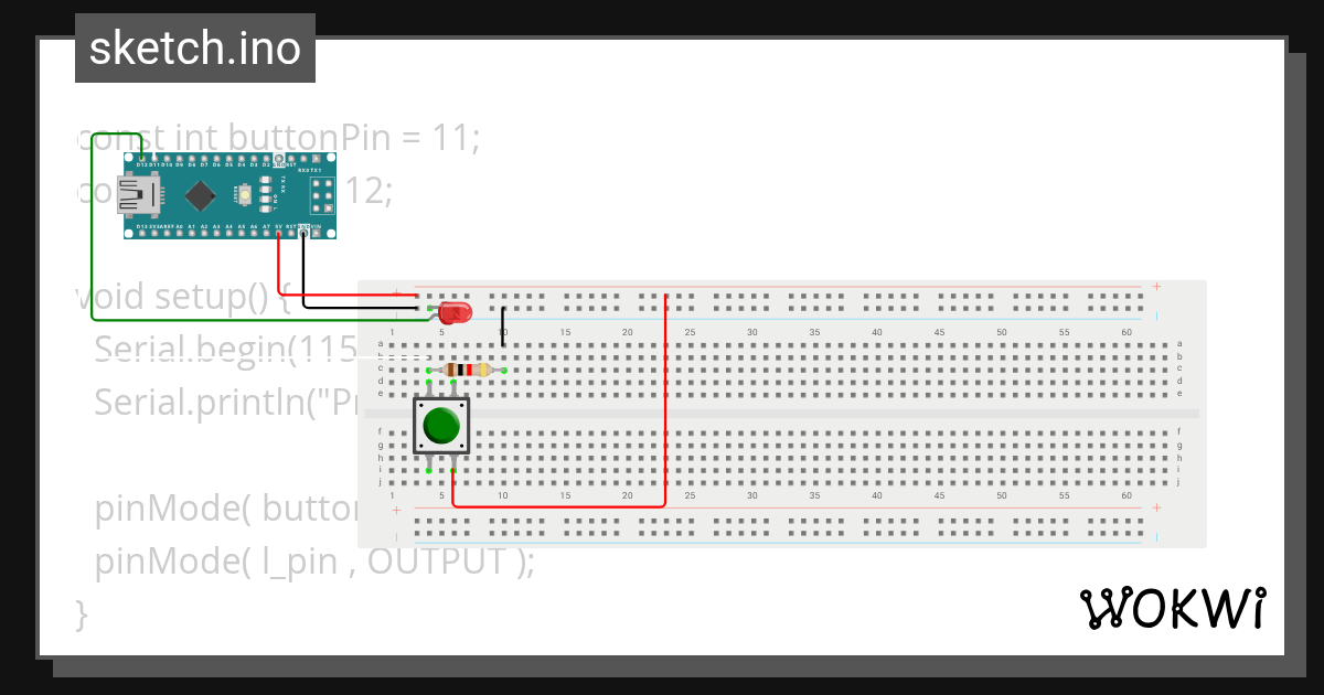 Lightbutton Wokwi Esp32 Stm32 Arduino Simulator 2330