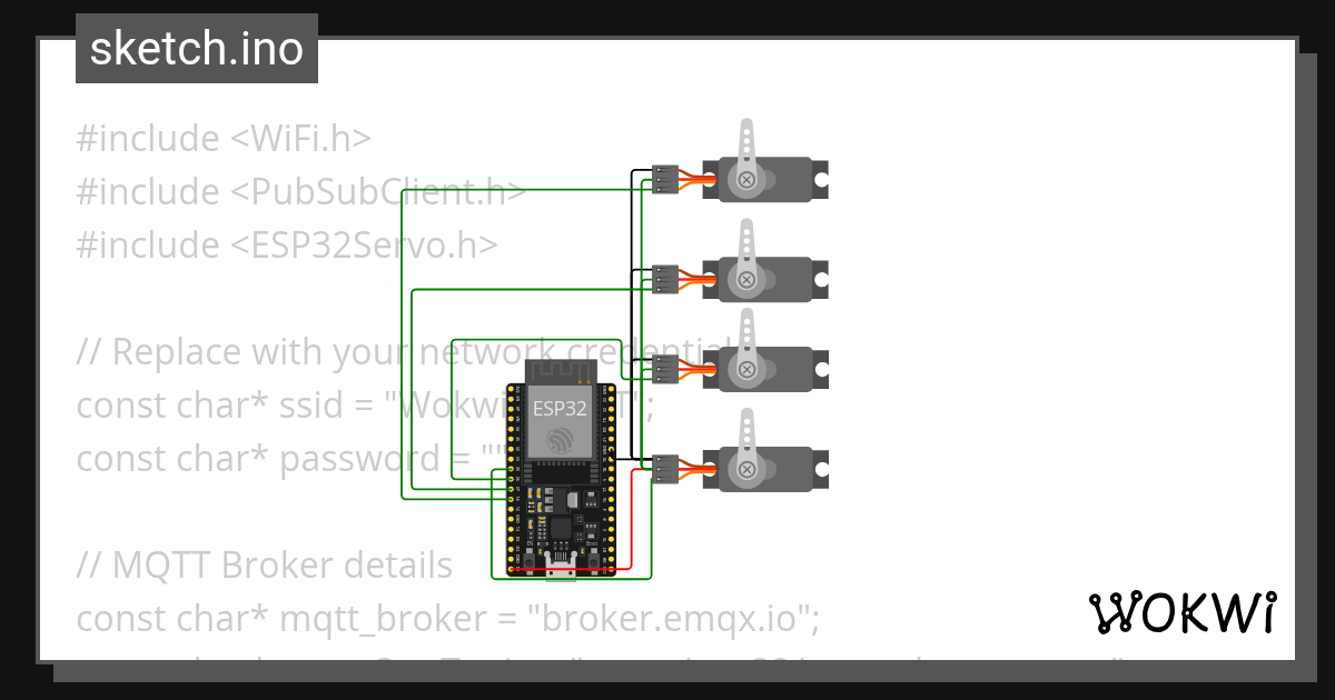 Wokwi - Online ESP32, STM32, Arduino Simulator