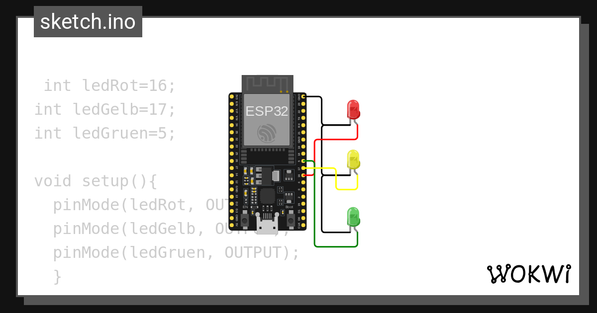 Led01 Wokwi Esp32 Stm32 Arduino Simulator