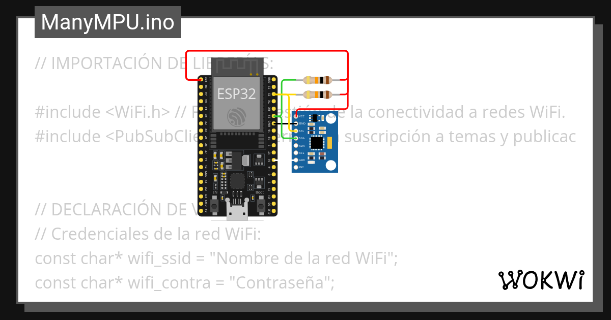 Actividad 2 - (MQTT) Protocolos de comunicación IoT y transmisión de datos MQTT - Wokwi ESP32 ...