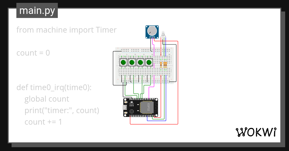 Mircropythonesp32examplehardwaretimer Wokwi Esp32 Stm32 Arduino 4988