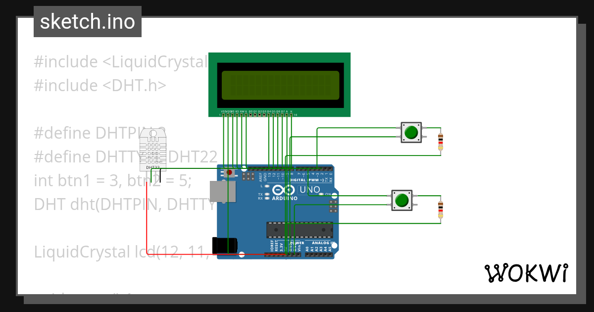 Testing Code Wokwi Esp32 Stm32 Arduino Simulator 2475