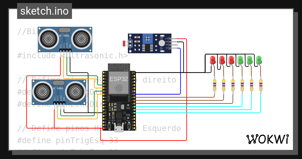 Projetofaculdadeesp32 Wokwi Esp32 Stm32 Arduino Simulator 