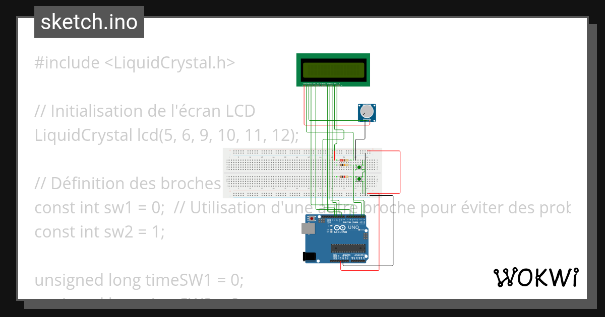 projet 3 - Wokwi ESP32, STM32, Arduino Simulator