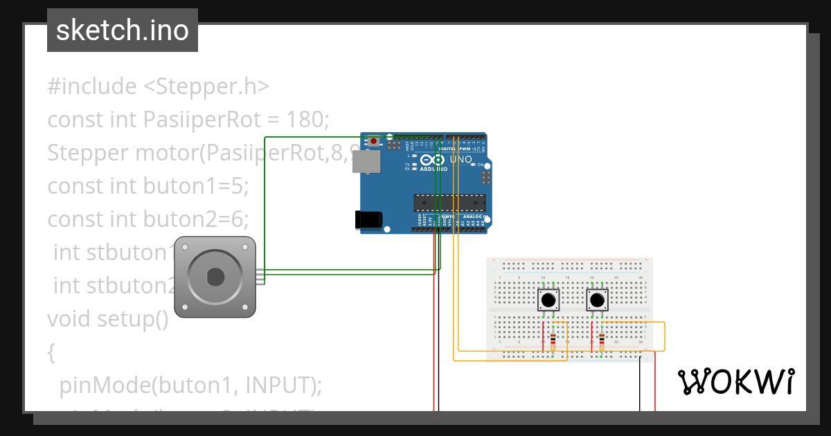 Ex_1 - Wokwi ESP32, STM32, Arduino Simulator