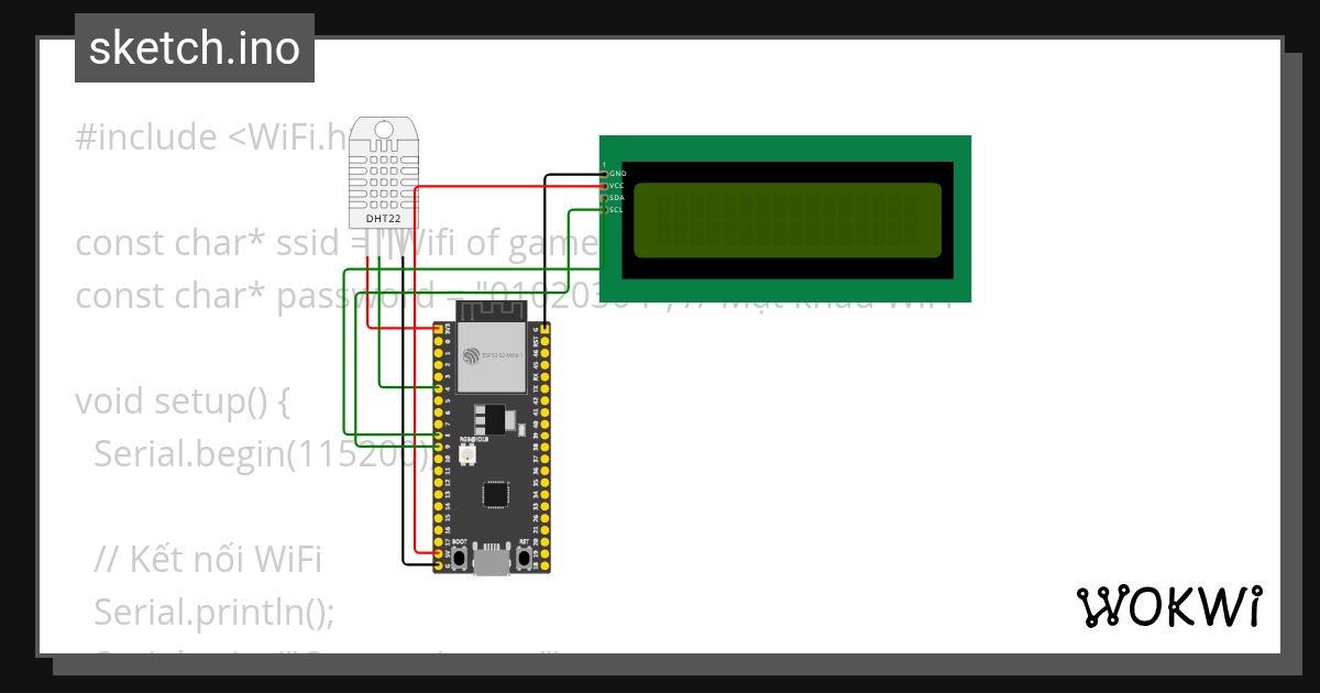 s2 - Wokwi ESP32, STM32, Arduino Simulator