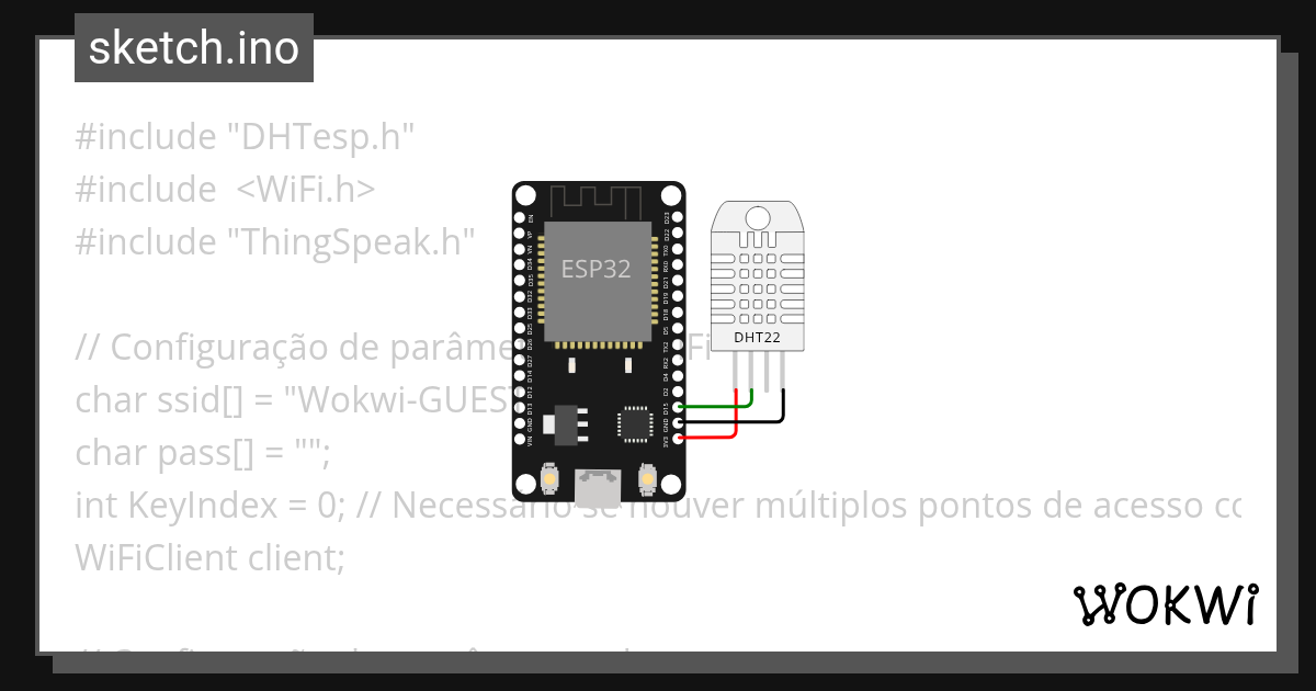 Atividade V1 Wokwi Esp32 Stm32 Arduino Simulator 9113