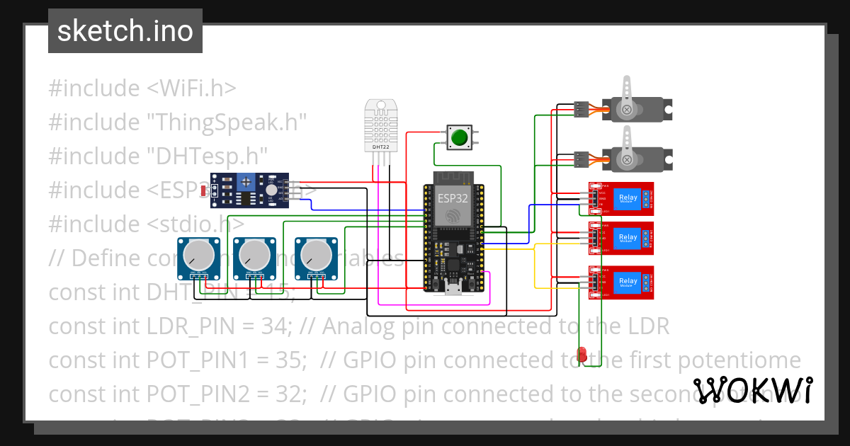 CHIKEN FARM - Wokwi ESP32, STM32, Arduino Simulator