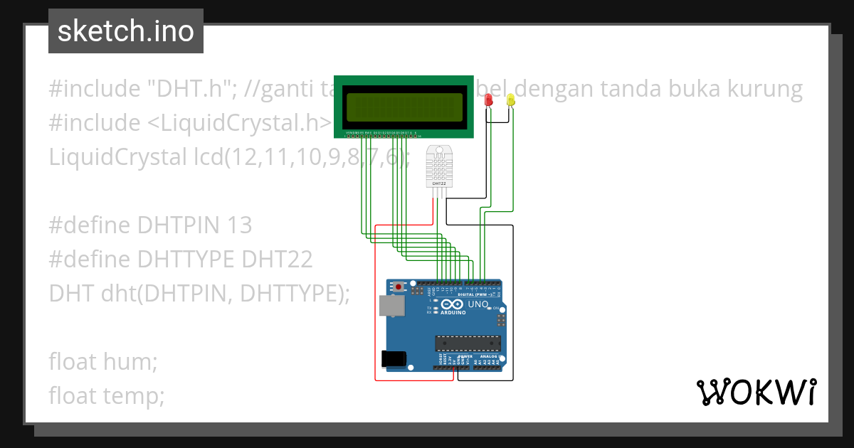 Doel Sensor Suhu Wokwi Esp32 Stm32 Arduino Simulator