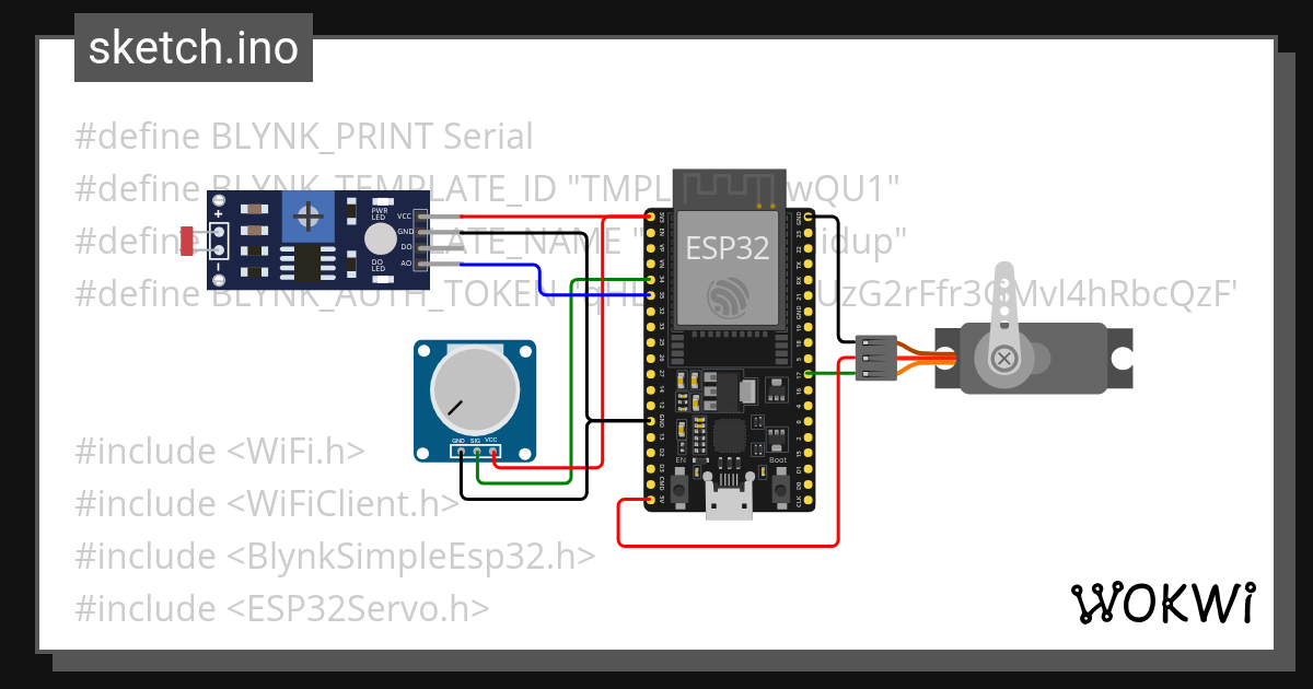 Smart Automation - Wokwi ESP32, STM32, Arduino Simulator