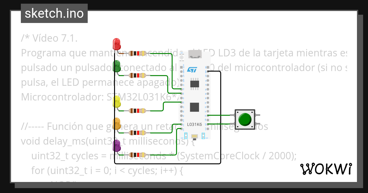 Practica72 Sin Wokwi Esp32 Stm32 Arduino Simulator 