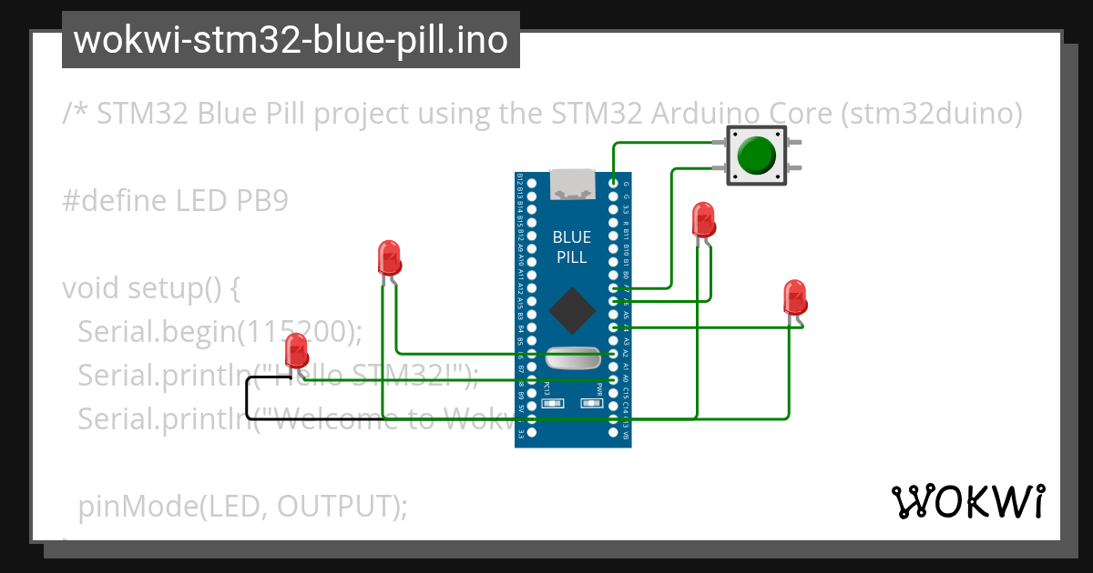 Wokwi - Online ESP32, STM32, Arduino Simulator