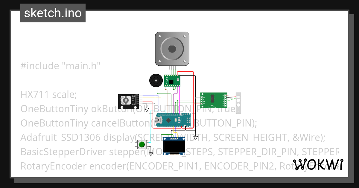 dispencer - Wokwi ESP32, STM32, Arduino Simulator