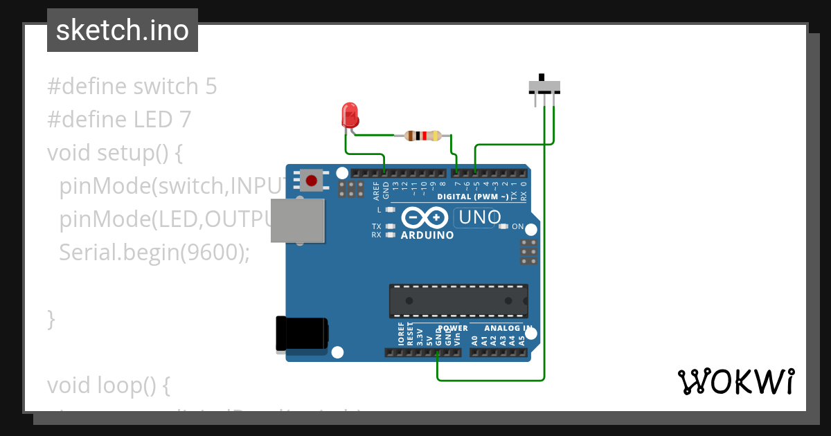 SNEHA.SWITCH - Wokwi ESP32, STM32, Arduino Simulator