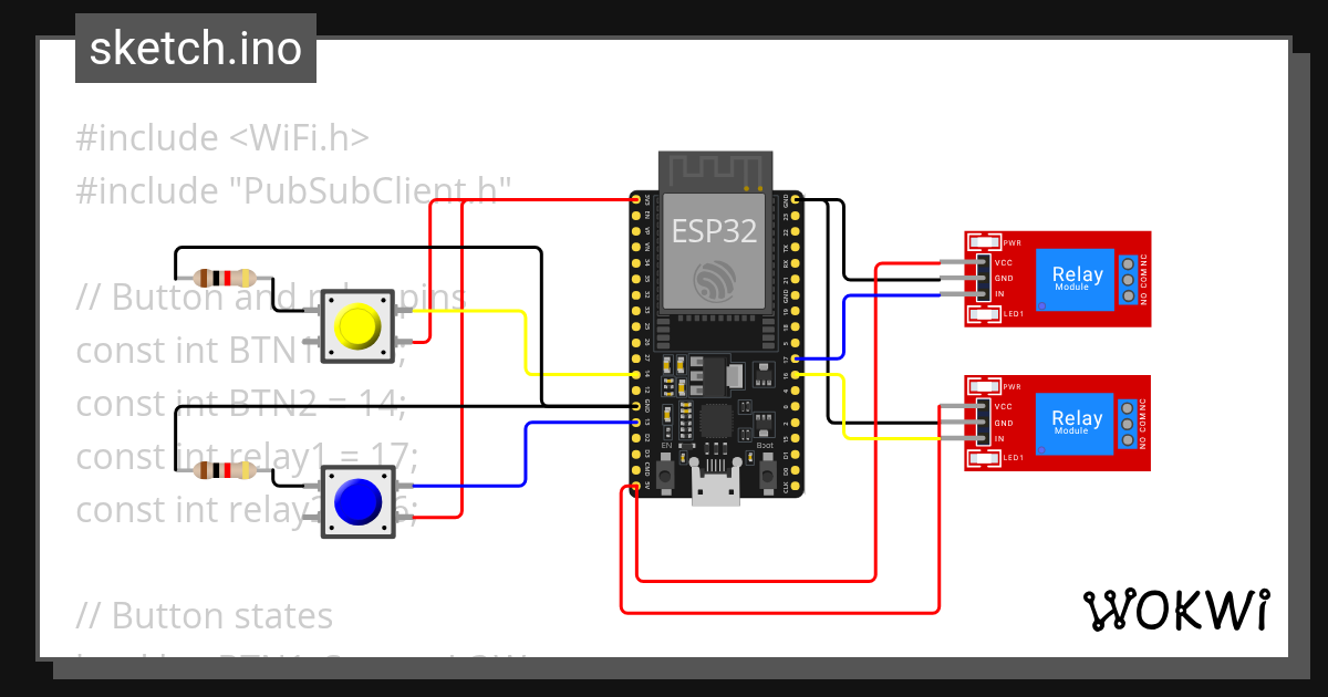 smart_home_main - Wokwi ESP32, STM32, Arduino Simulator