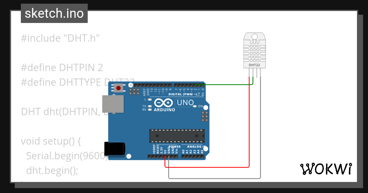 Humidity Sensor Wokwi Esp32 Stm32 Arduino Simulator 