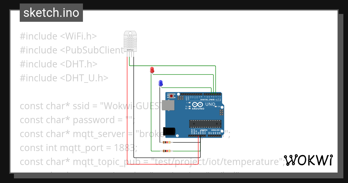 test - Wokwi ESP32, STM32, Arduino Simulator