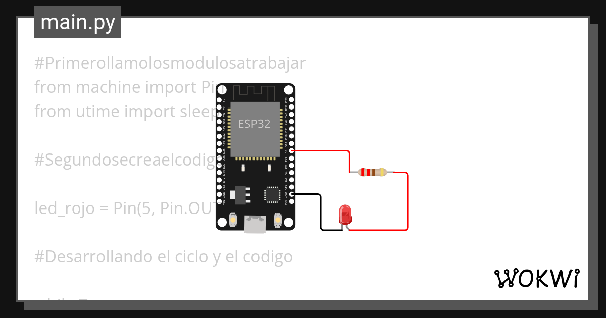 ejercicio 1 periodo 2 - Wokwi ESP32, STM32, Arduino Simulator