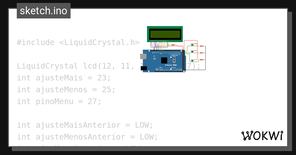 Projeto Estufa Wokwi Esp32 Stm32 Arduino Simulator 