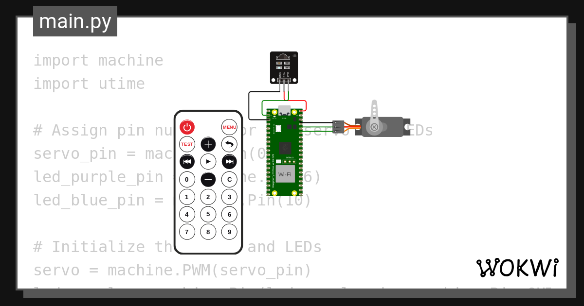 Sevo Thingy Wokwi Esp32 Stm32 Arduino Simulator