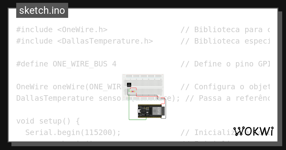 Teste Teste Wokwi Esp32 Stm32 Arduino Simulator 