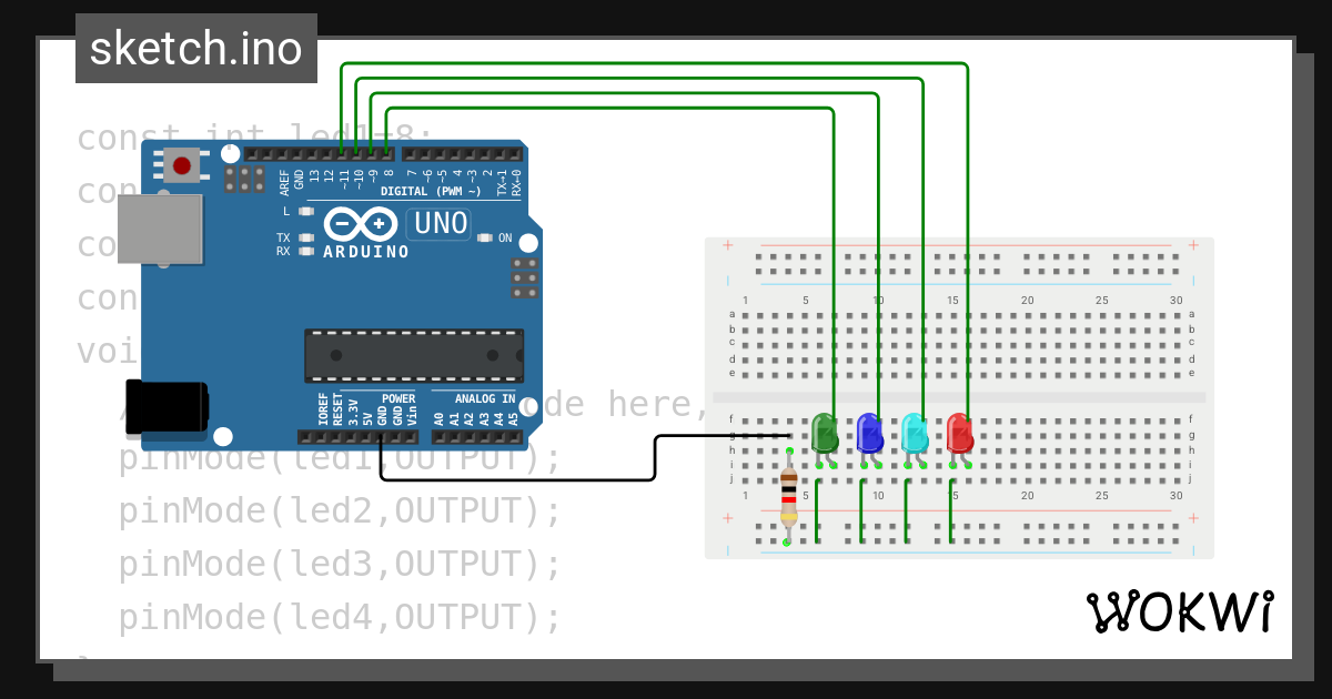 Latihan 1 Wokwi Esp32 Stm32 Arduino Simulator 8026