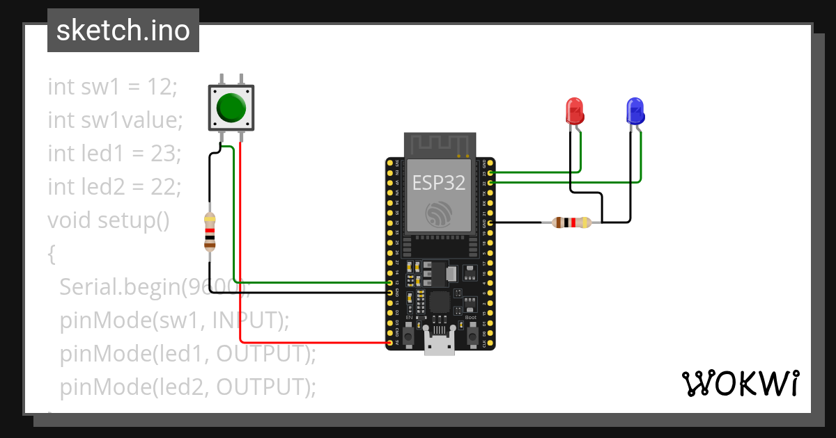 รพีภัทร์ 27 Wokwi Esp32 Stm32 Arduino Simulator 1838