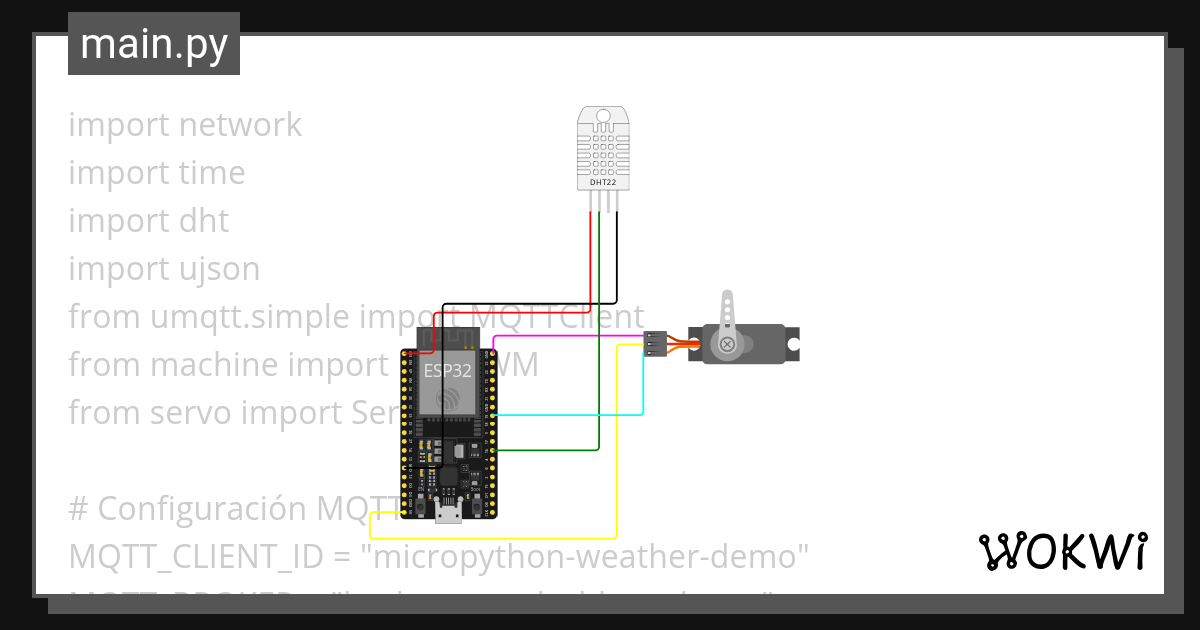 Servomotor Proyecto 3 Wokwi Esp32 Stm32 Arduino Simulator 6037