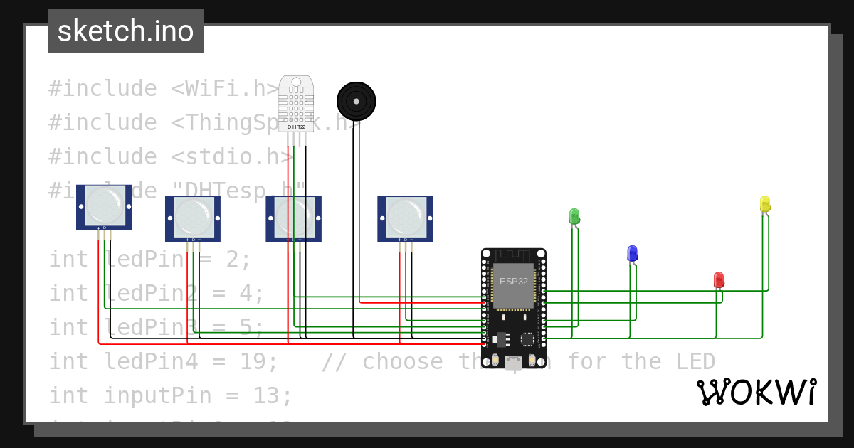Smart Home Copy Wokwi Esp32 Stm32 Arduino Simulator 4678