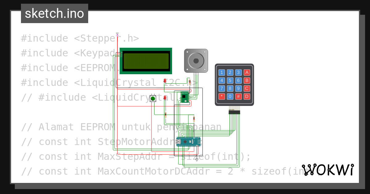 Modifwindingmachinedepotech Copy Wokwi Esp32 Stm32 Arduino Simulator