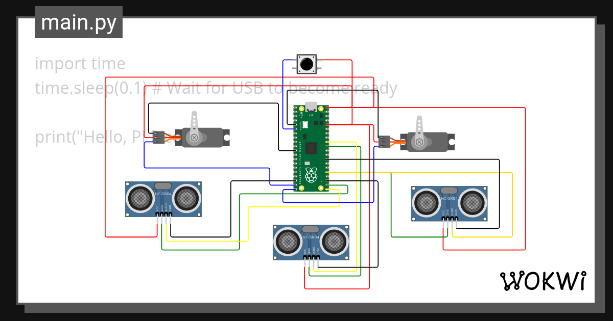 cablage 1 - Wokwi ESP32, STM32, Arduino Simulator