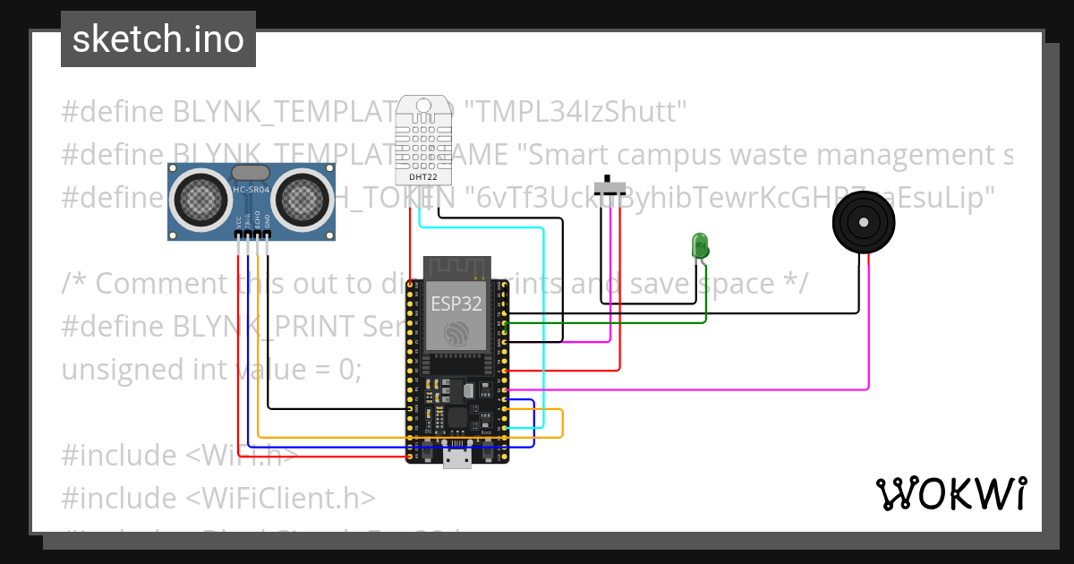 Wokwi - Online ESP32, STM32, Arduino Simulator