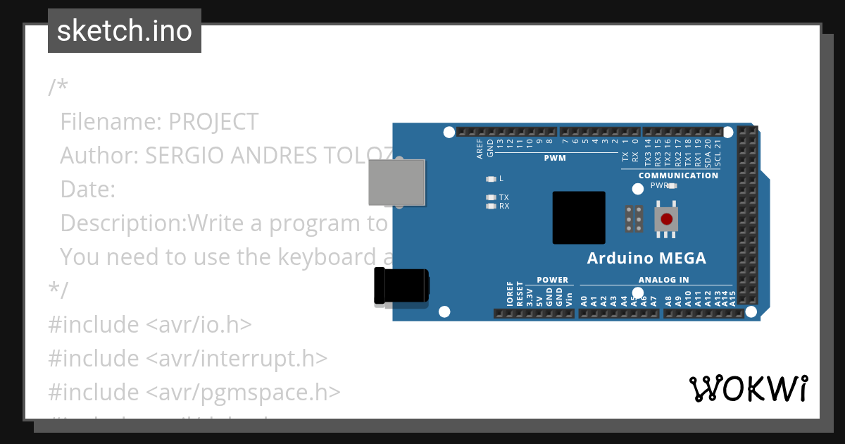 Wokwi - Online ESP32, STM32, Arduino Simulator