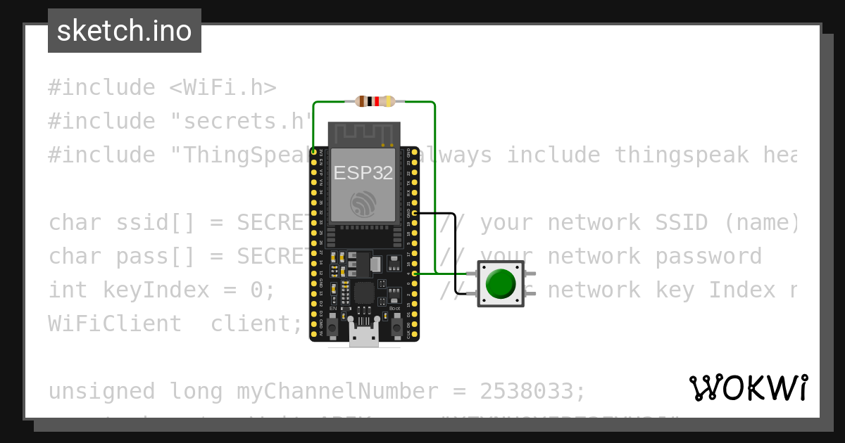 Instrumen Wokwi Esp32 Stm32 Arduino Simulator 9117