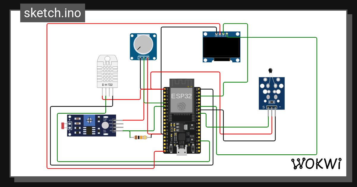 Monitoring Wokwi Esp32 Stm32 Arduino Simulator 5142
