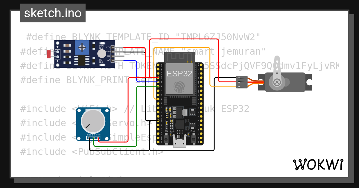 Jemuran Copy Wokwi Esp32 Stm32 Arduino Simulator 5486