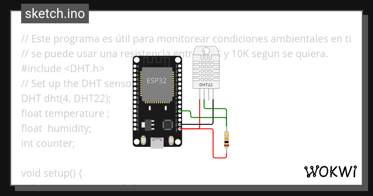 Esp32 Dht22 Sensor Wokwi Esp32 Stm32 Arduino Simulator 8324