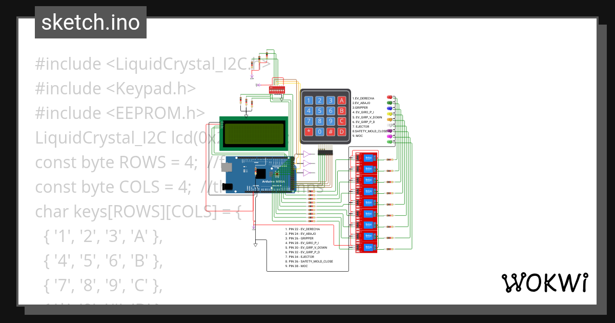 robot_yushin_Arduino_Pruebas de paro terminada - Wokwi ESP32, STM32, Arduino Simulator