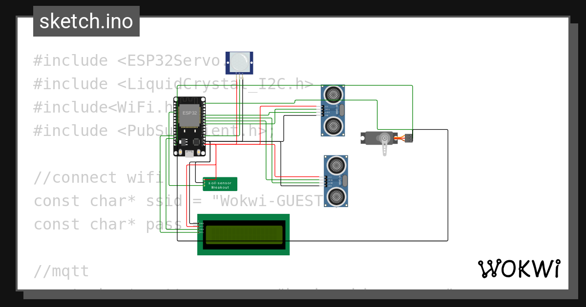 Pemilah Sampahtubes Sisnam Copy 8 Wokwi Esp32 Stm32 Arduino Simulator 5246