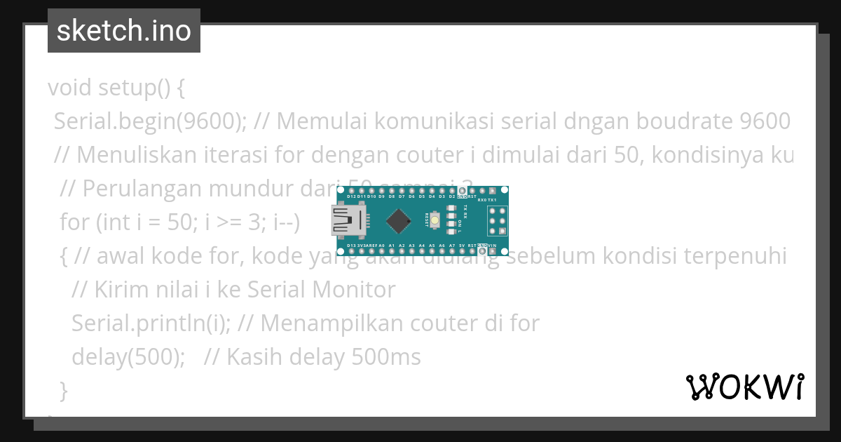Tugas for No.2 - Wokwi ESP32, STM32, Arduino Simulator