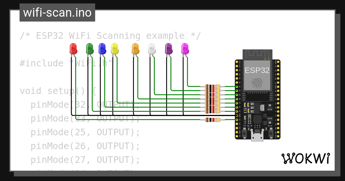 งานไฟติดดับ Copy Wokwi Esp32 Stm32 Arduino Simulator