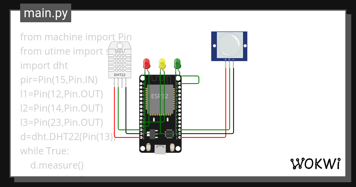 MicroPython Blink ESP32 Copy - Wokwi ESP32, STM32, Arduino Simulator