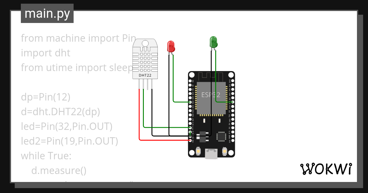 MicroPython Blink ESP32 Copy - Wokwi ESP32, STM32, Arduino Simulator MicroPython Blink ESP32 Copy - Wokwi ESP32, STM32, Arduino Simulator