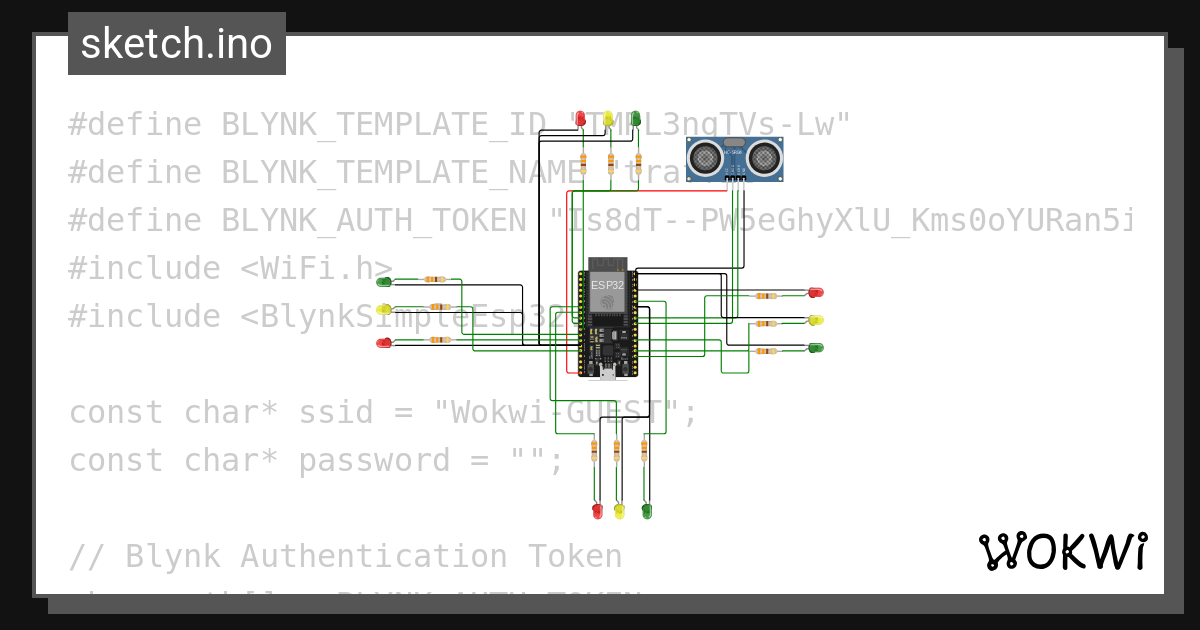 Traffic System Copy Wokwi Esp32 Stm32 Arduino Simulator
