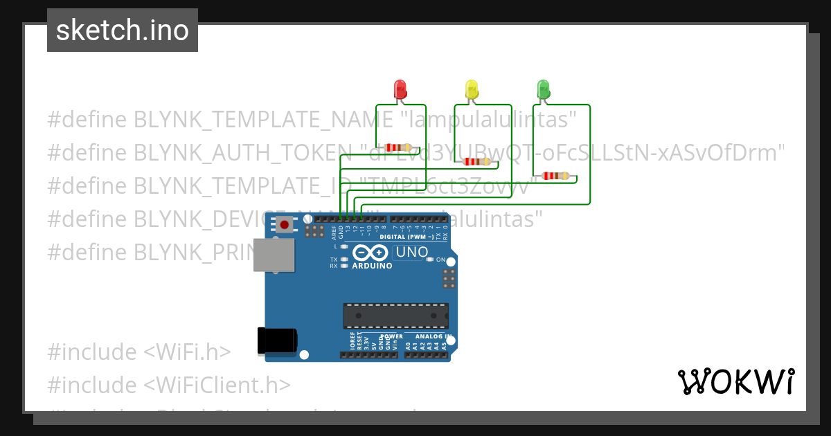 lampulalulintas - Wokwi ESP32, STM32, Arduino Simulator