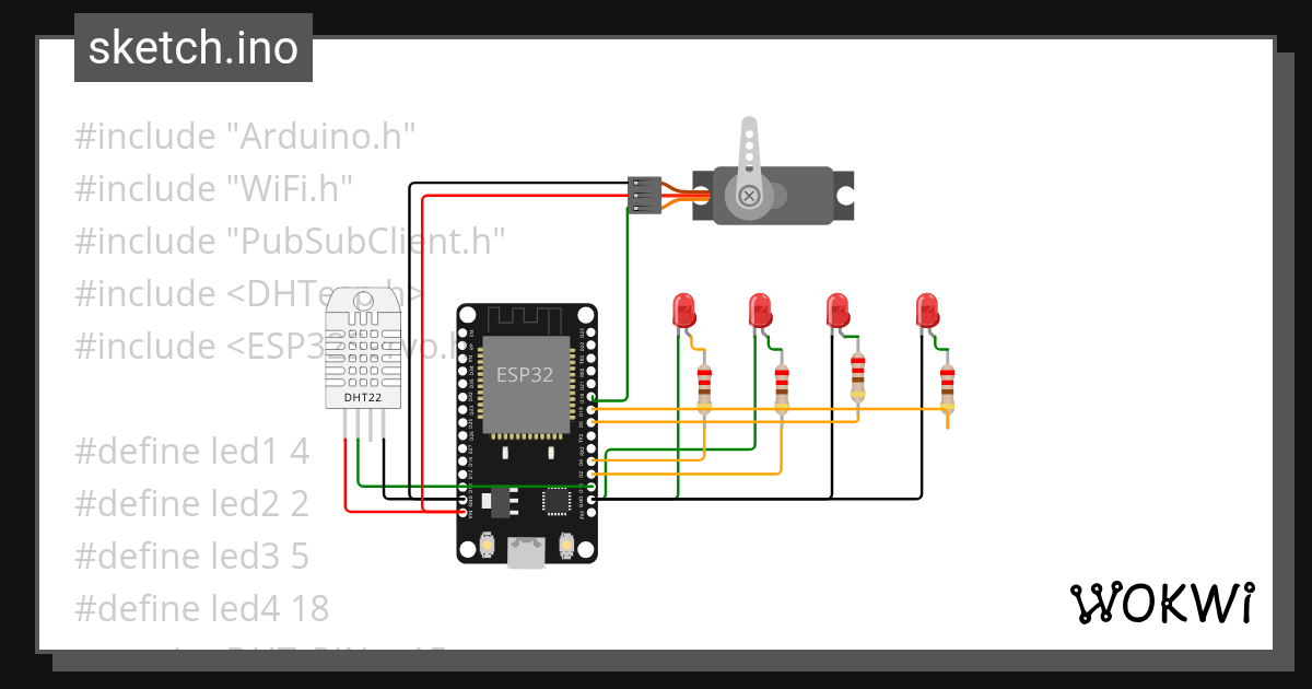 Node Red MQTT - Hexa StevynCopy - Wokwi ESP32, STM32, Arduino Simulator