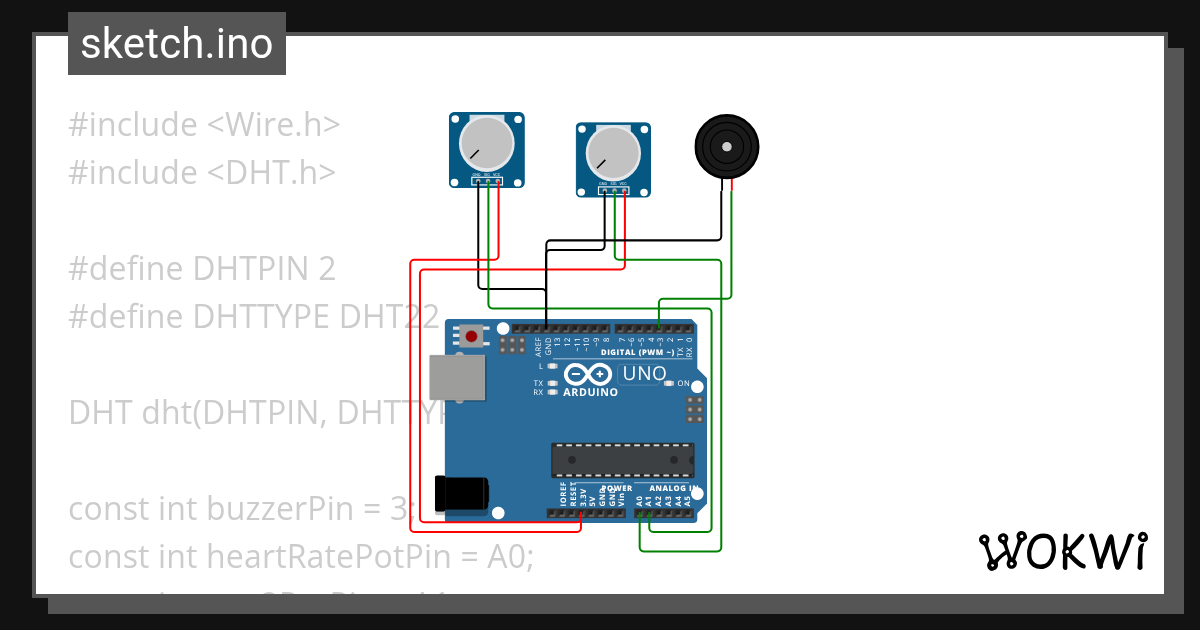 Buzzer Wokwi Esp32 Stm32 Arduino Simulator 3306