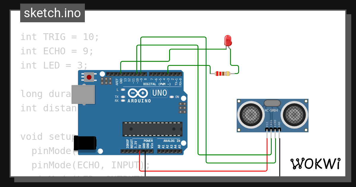 Prueba Sensor Wokwi Esp32 Stm32 Arduino Simulator 3092