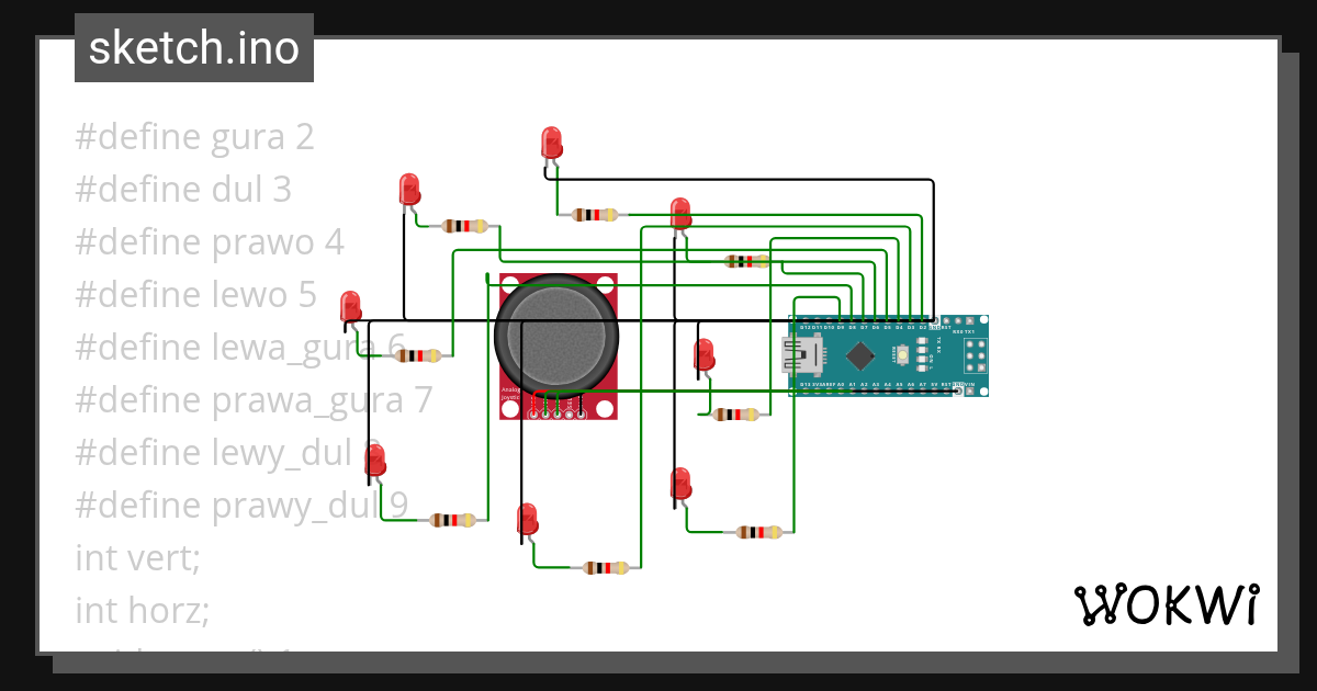 joystick - Wokwi ESP32, STM32, Arduino Simulator