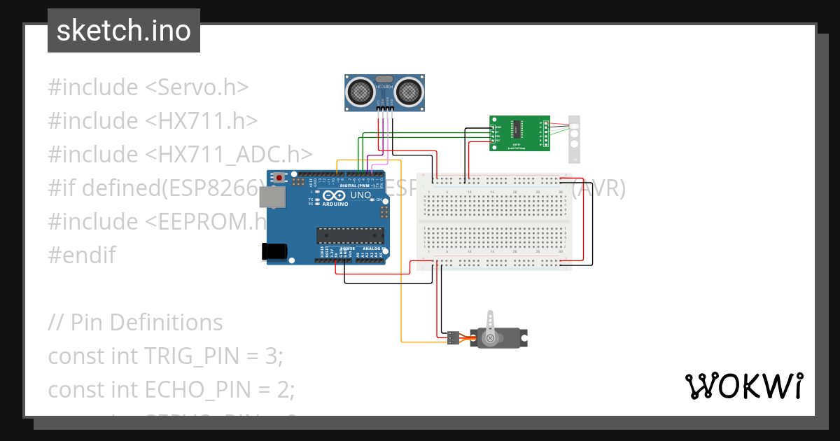 project1-ultrasonic-noRTC Copy - Wokwi ESP32, STM32, Arduino Simulator